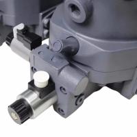 China A6VM Series Hydraulic Bent Axis Piston Motor 55-200 Displacement for Wheel Crane Applications for sale