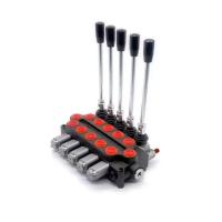 China ZD102-5 5 Spool Hydraulic Control Valve | Hydraulic Oil Sectional Valve for Industrial Applications for sale