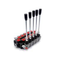 China ZD102-5 5 Spool Hydraulic Control Valve | Hydraulic Oil Sectional Valve for Industrial Applications for sale