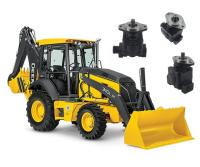 China AT179792 Hydraulic Gear Pump for Backhoe Loader 310K 310E 310J 310G 710D New 6-12 Month Warranty for sale