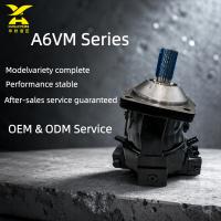 China A6VM Series Hydraulic Bent Axis Piston Motors 28-1000 Displacement for Rexroth Compatible Applications for sale