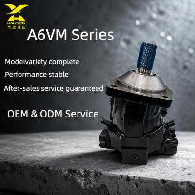 China A6VM Series Hydraulic Bent Axis Piston Motors 28-1000 Displacement for Rexroth Compatible Applications for sale