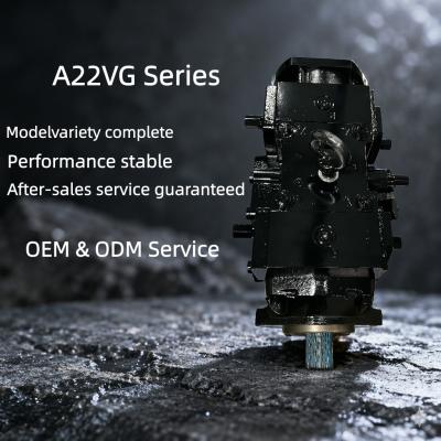 China Rexroth A22VG45 Axial Piston Variable Double Pump 40 for Excavator Hydraulic Systems for sale