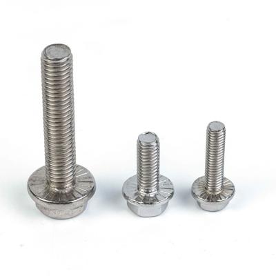 China Stainless Steel Flange Bolt M6 M8 GB Standard for High Precision Machining Solutions for sale