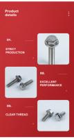 China Manufacturers Offer M8 M10 M58 Hexagon Head Bolt Hex Bolts and Nuts with Plain Finish for sale