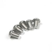 China Metric Measurement System Stainless Steel Flat Head Cross Machine Screw Full Thread for sale