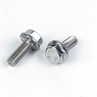 China GB5789 Stainless Steel Hex Flange Head Screw M5 M6 M8 M10 M12 Plain Finish 304 GB5789 for sale