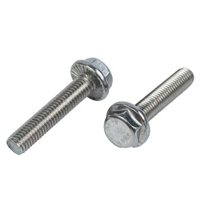 China Supply GB Standard Stainless Steel Serrated Hex Flange Bolt for Customized Customization for sale