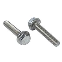 China Stainless Steel M4 M6 M8 M10 M12 DIN6921 Class 4.8.8.8 10.9 12.9 Hex Flange Head Bolt for sale
