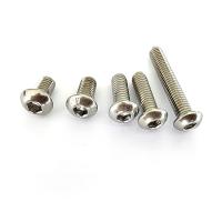 China 100% QC Tested Stainless Steel Hexagon Socket Button Head Bolts ISO7380 M3 M4 M5 M6 M8 M10 for sale