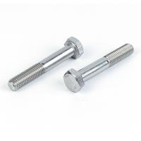 China Plain Finish Stainless Steel Half-Thread Bolt DIN931 for Industrial Applications for sale