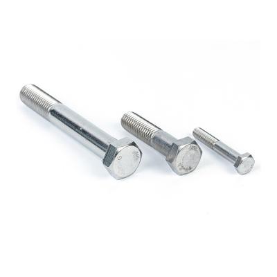 China Plain Finish Stainless Steel DIN 931 Hanger HEXAGON HEAD BOLTS With Affordable Prices for sale