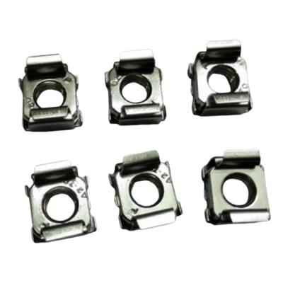 China GB Standard 304 Stainless Steel Clamp Nut Floating Square Nut Sheet Fastener Connection for sale