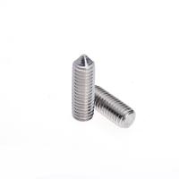 China Direct M1-M12 Stainless Steel Machine Screw with Plain Finish and HEX Head Style for sale