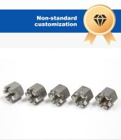 China Plain Yellow Zinc Plated Stainless Steel Thin Slotted Nut for Connection GB6178 GB6181 for sale