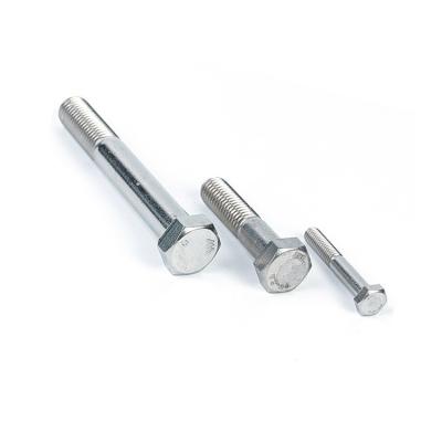 China Plain Finish OEM Hex Head Bolts for Zinc Din931 Carbon Steel Machine Parts for sale