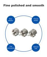 China Stainless Steel Custom Carbon Steel Round Self Locking Nuts Aluminum Truck Lock Nuts for sale