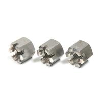 China Hex Slotted Nuts with Other Measurement System DIN935 Carbon Steel and Stainless Steel for sale