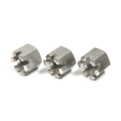 China Hex Slotted Nuts with Other Measurement System DIN935 Carbon Steel and Stainless Steel for sale