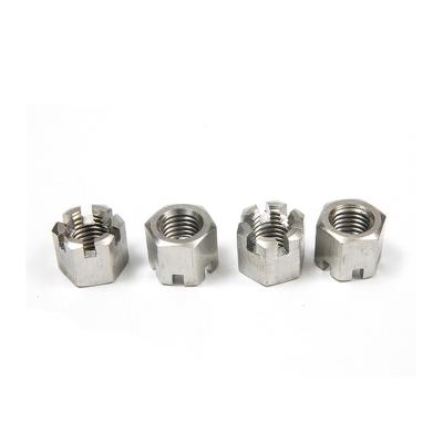 China Connection You Can Count On 100% Inspected Stainless Steel Slotted Hex Castle Nuts for sale