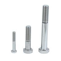 China Plain Finish Steel Hex Bolt DIN931 for Structural Applications in Various Industries for sale