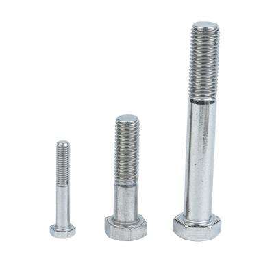 China Plain Finish Steel Hex Bolt DIN931 for Structural Applications in Various Industries for sale