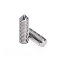 China OEM Stainless Steel DIN914 Hexagon Socket Cone Point Allen Grub Set Screw for sale