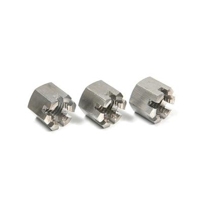 China Fastening Made Easy with DIN935 Type A Flange Stainless Steel M30 Hex Castle Nut for sale