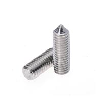 China Stainless Steel M8 Cone Point Grub Set Screw Bolt for Repair M6 M10 Hardware Accessories for sale