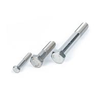 China Plain Finish Stainless Steel Hex Bolts Nuts Washers for Strong and Durable Fastening for sale