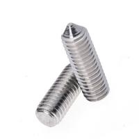 China Strength Finish Stainless Steel Internal Hexagonal Cone Head Set Screw for Industrial for sale