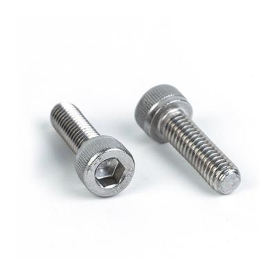 China Full Thread Type Stainless Steel Internal M8 M10 M12 Hex Socket Flat Head Screws for sale