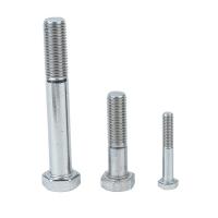 China DIN931 Stainless Steel 304 316 Half Thread Hexagon Head Bolts for Automotive Industry for sale