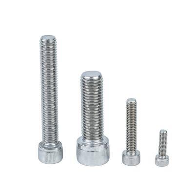 China 304 Stainless Steel M4/M5/M6/M8/M10/M12 Hex Socket Screws for Heavy Duty Construction for sale