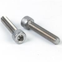 China Stainless Steel Hexagon Socket Screw with Cylindrical Head and Knurled Cup Head in 304 for sale