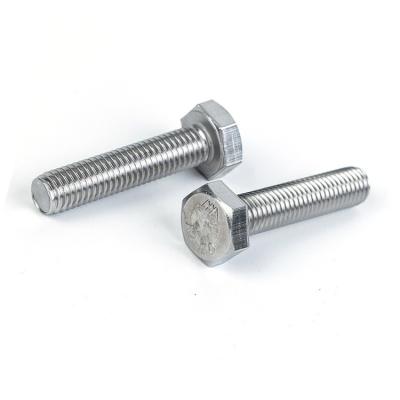 China Grade 8.8 Stainless Steel Hexagon Valve Flange Screw with Galvanized Bolt and Nut for sale