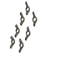 China Fastening 304 Stainless Steel Sheep Horn Nut Hand Twisted Butterfly Nut Customization for sale