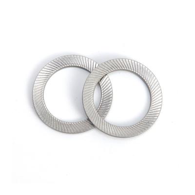 China External Tooth Non-Slip Metal Double-Sided Spring Lock Washers for Retail Industry for sale