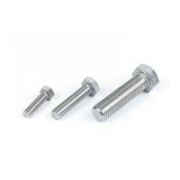 China GB Standard Stainless Steel Hex Head Bolt for OEM Custom Metal Processing DIN933 for sale