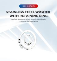 China Custom Stainless Steel Retaining Rings for Shafts M10 M12 M14 in Mining Industry for sale