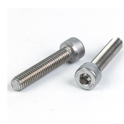 China Pan head stainless steel hexagon socket bolts and screws for industrial applications for sale