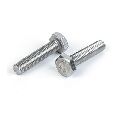 China Stainless Steel Hexagon Head Screws DIN933 Standard Bolts with GB Standard for sale