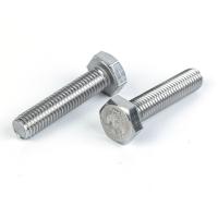 China Stainless Steel Hexagon Head Screws DIN933 Standard Bolts with GB Standard for sale