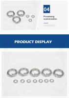 China Fastening Stainless Steel 304 316 M1.6-M48 Spring Washer with Control 100% Inspected for sale
