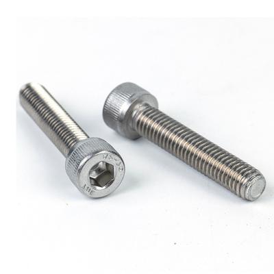 China Fastener Production Strength A-Level 304/316 Hexagon Socket Screws with Plain Finish for sale