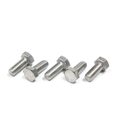 China M3-M12 Extension Full Teeth Outer Hexagon Bolts in 304 Stainless Steel DIN Standard for sale