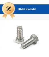 China M3-M12 Extension Full Teeth Outer Hexagon Bolts in 304 Stainless Steel DIN Standard for sale