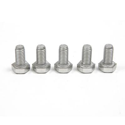 China Customized Silver White Hex Bolt The Essential Fastening Component for Machinery for sale