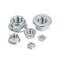 China M4-M20 Stainless Steel Flange Nut with Anti-Slip Teeth Spot and Imperial Measurement for sale