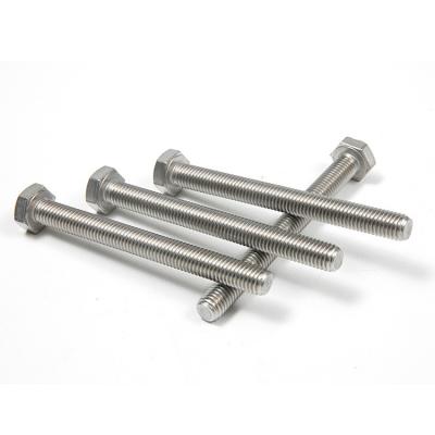 China DIN933 Stainless Steel Hex Head Bolt 's Best for Fasteners within DIN Standard for sale